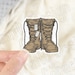 Military Boots STICKER Military Sticker Laptop Sticker Army - Etsy