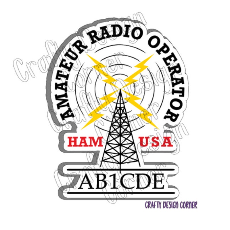 Ham Radio Decal - Etsy