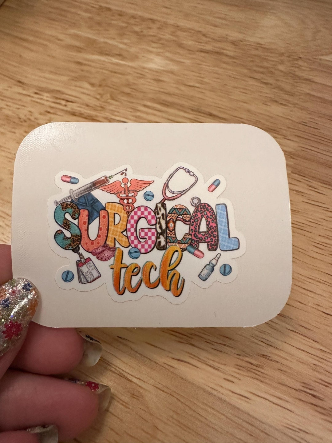 Surgical Tech Sticker, Surgical Technician Sticker, Medical Sticker ...