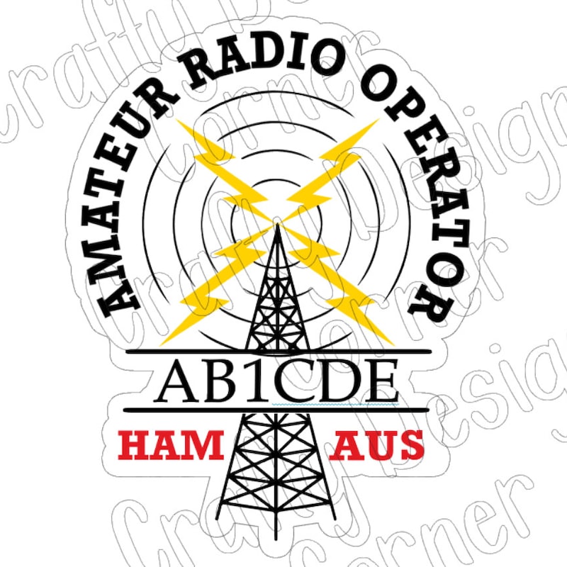 Ham Radio Decal - Etsy