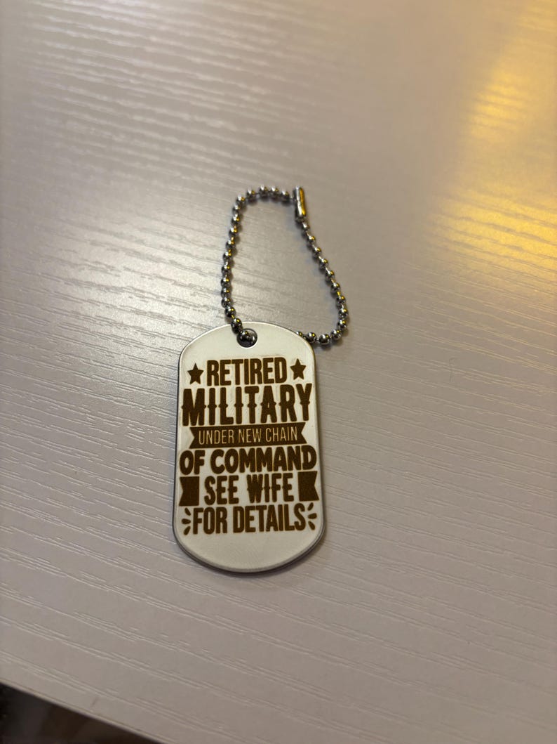 Retired Military Under New Chain of Command See Wife for Details Key ...