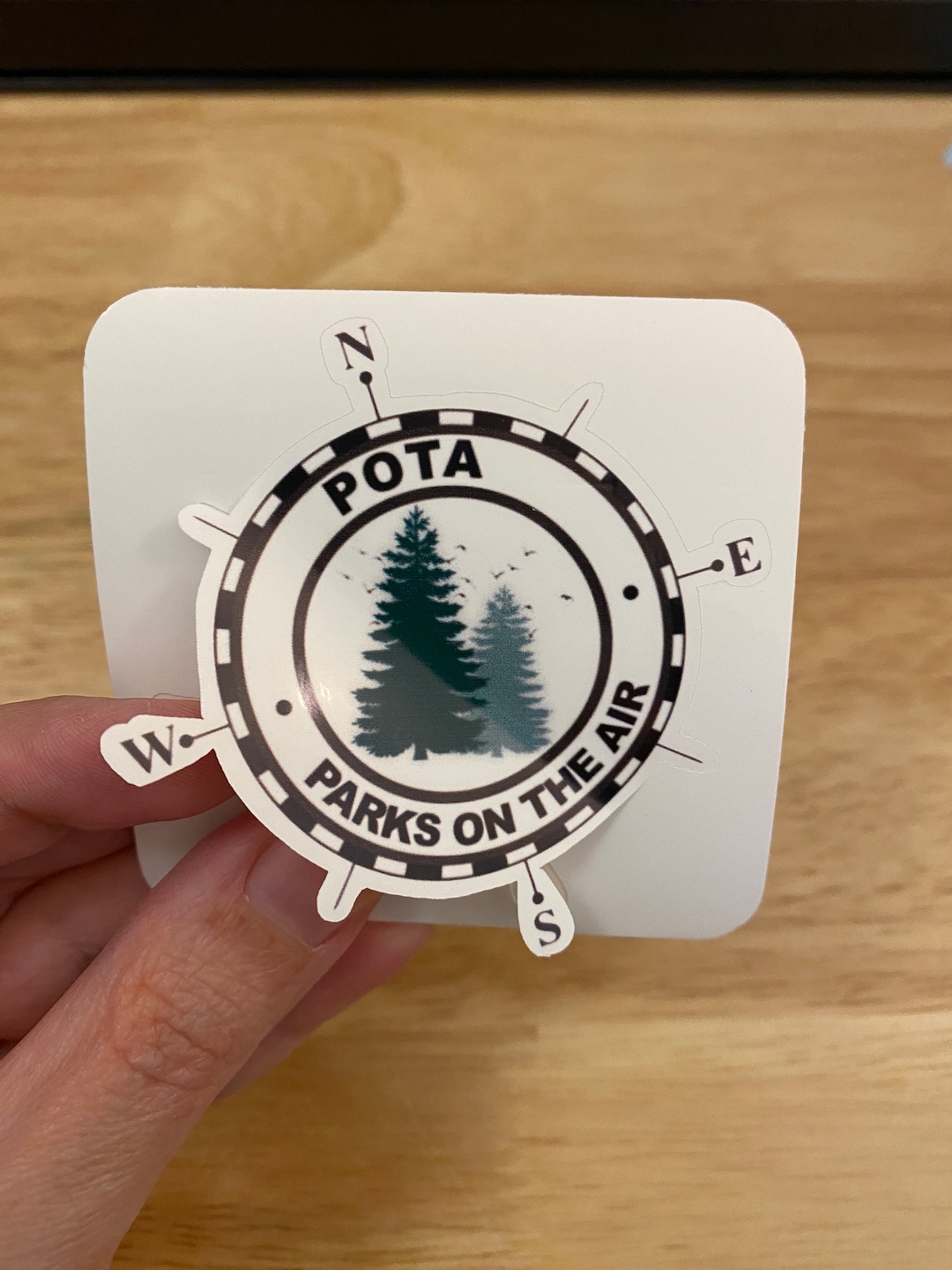 Parks on the Air Sticker, Ham Radio Sticker, Amateur Radio Sticker ...