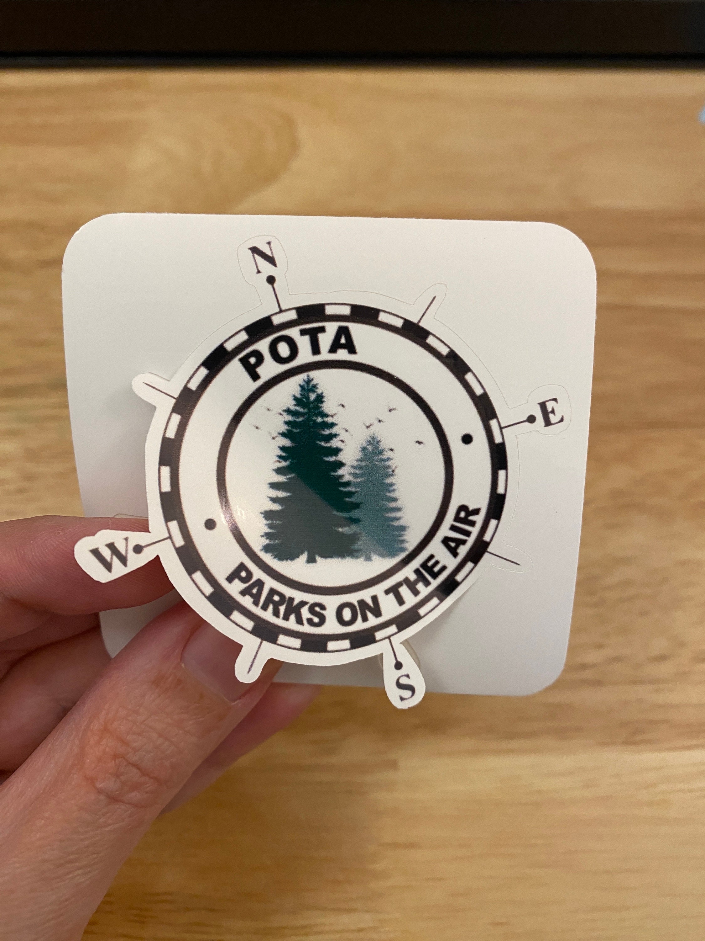 Parks on the Air Sticker, Ham Radio Sticker, Amateur Radio Sticker ...