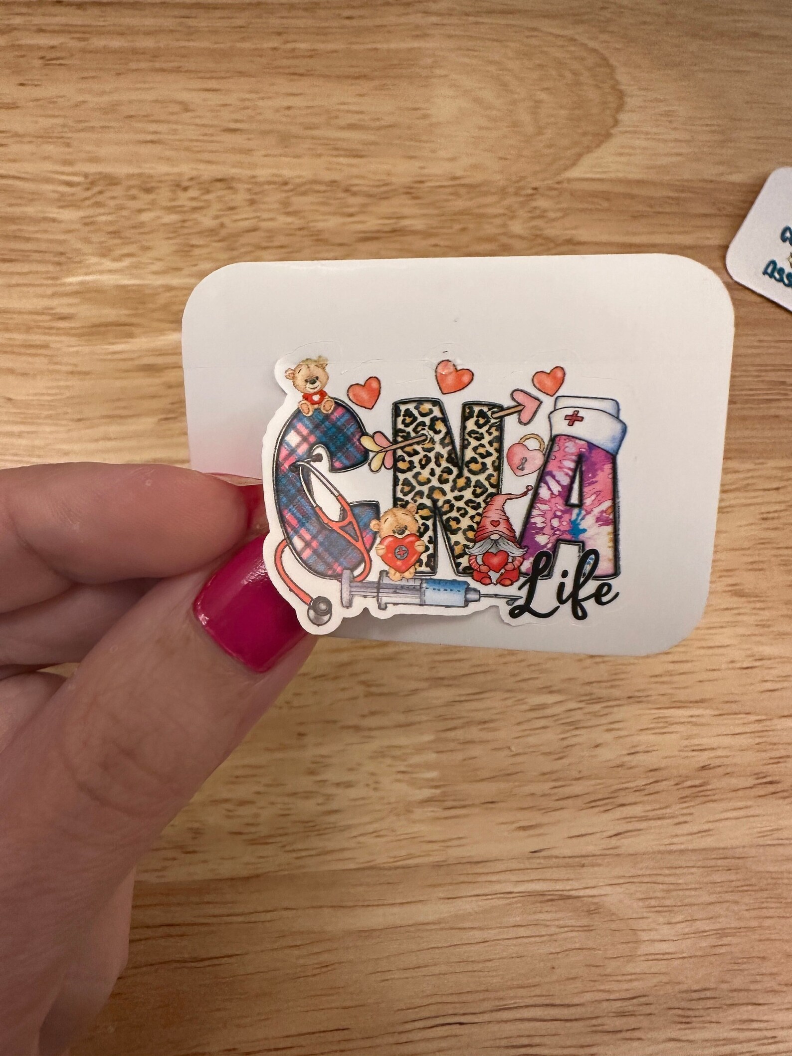 CNA Life Sticker, Certified Nurse Assistant Life Sticker, Medical ...