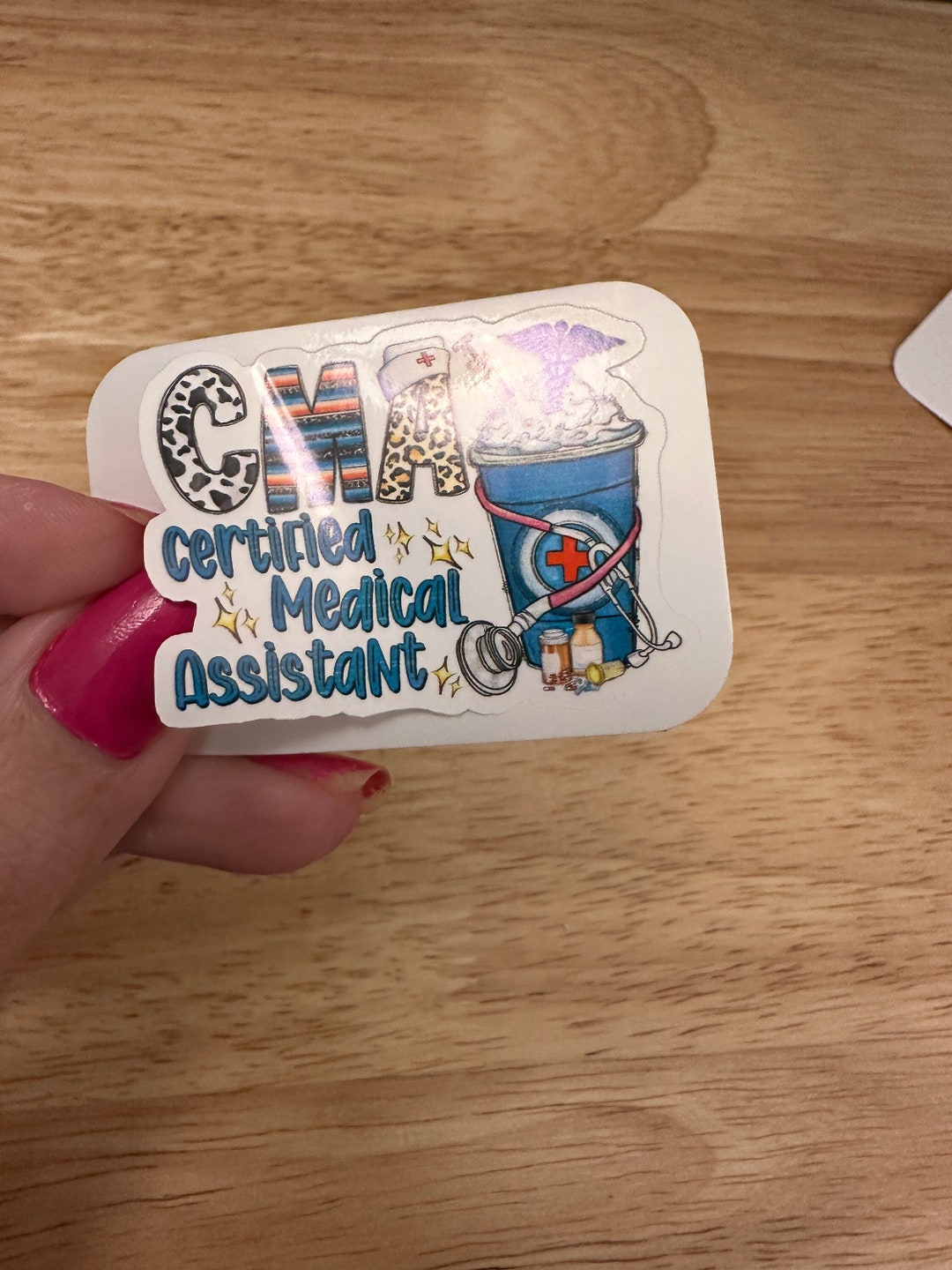 CMA Sticker, Certified Medical Assistant Sticker, Medical STICKER, Cute ...