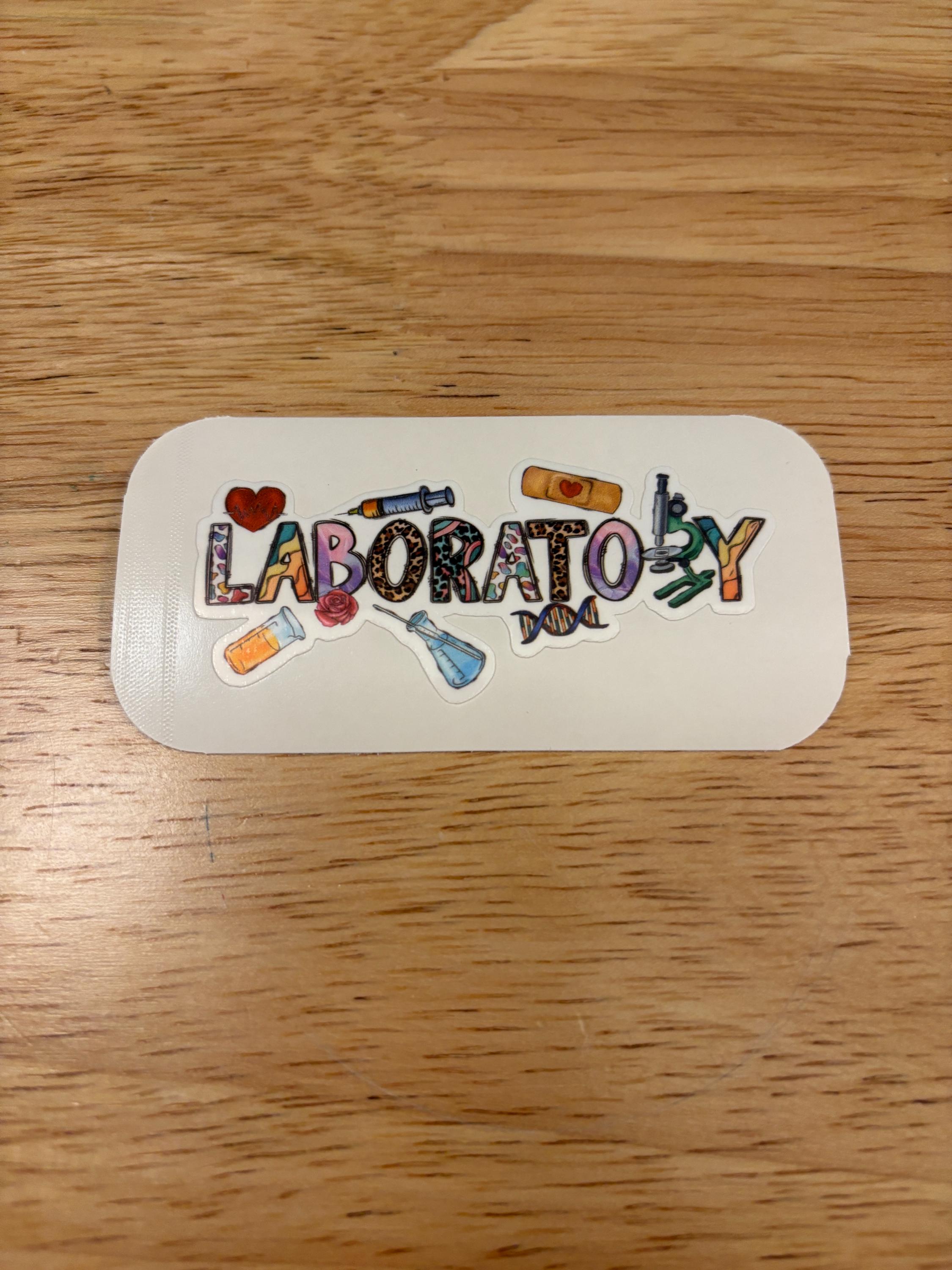 Laboratory Sticker, Lab Sticker, Medical STICKER, Cute Medical Design ...