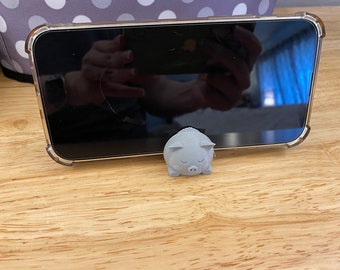 Pig Phone Stand. Personalized Pig Theme Phone Stand, Custom Pig Theme ...