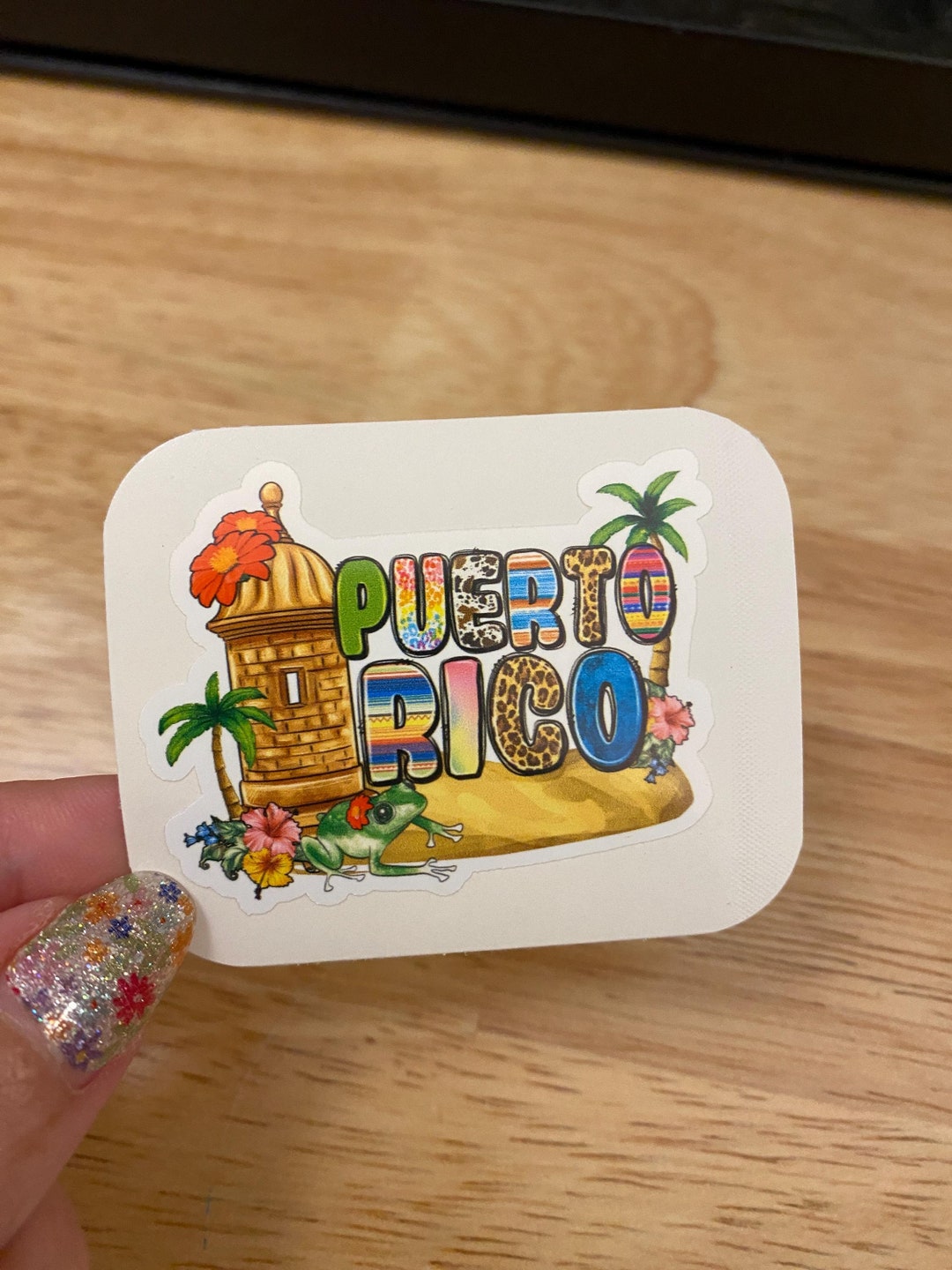 Puerto Rico Sticker, Boricua Sticker, Travel Sticker, Home Place ...