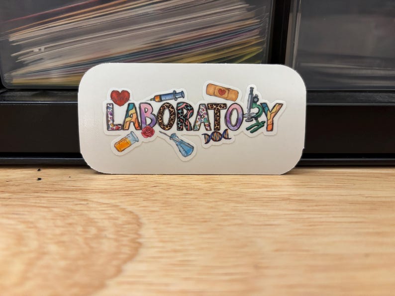 Laboratory Sticker, Lab Sticker, Medical STICKER, Cute Medical Design ...