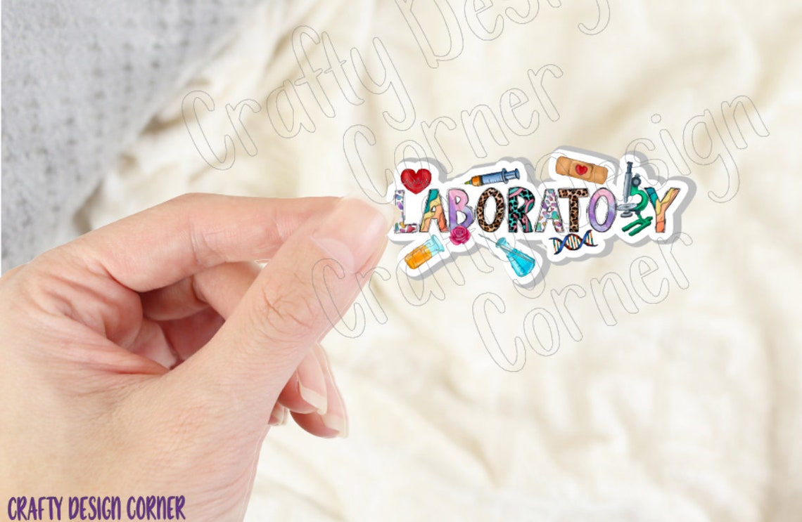Laboratory Sticker, Lab Sticker, Medical STICKER, Cute Medical Design ...