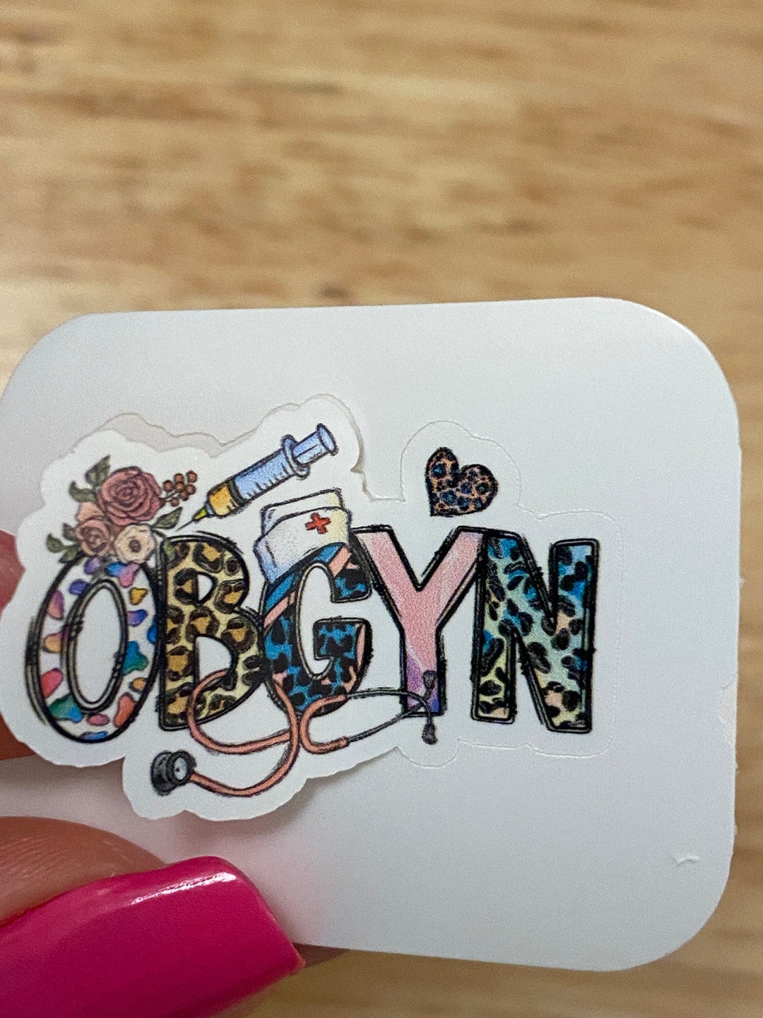 OBGYN Sticker, Obstetrics and Gynecology Sticker, Medical STICKER, Cute ...