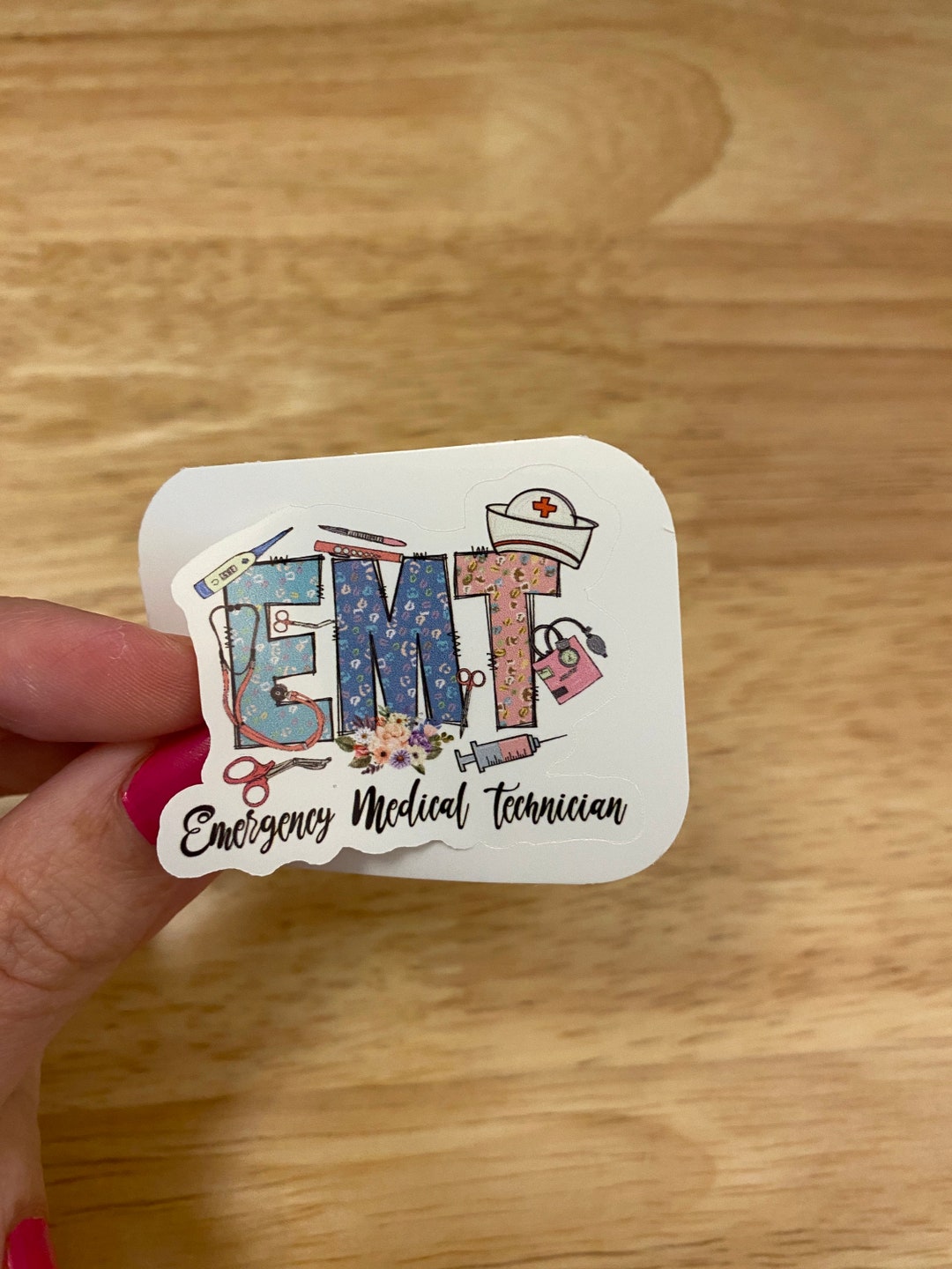 EMT Sticker, Medical STICKER, Emergency Medical Technician Sticker ...