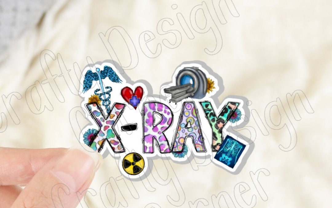 X Ray Tech Sticker, Radiology Technician Sticker, Medical STICKER, Cute ...