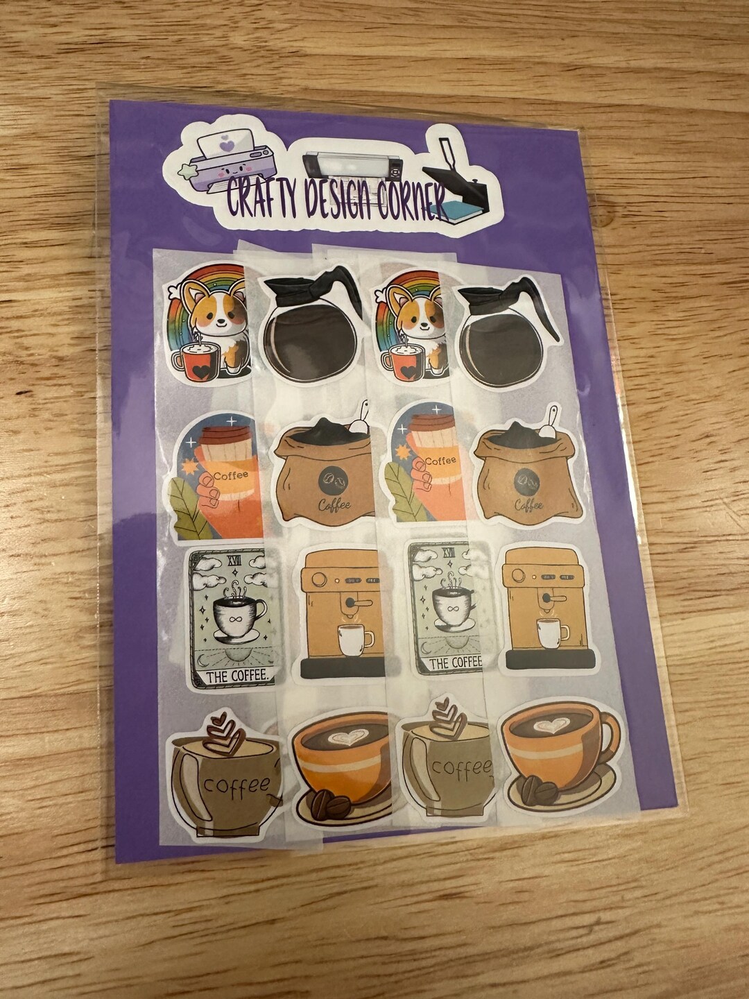 40 Piece Coffee Sticker Pack, Random Coffee Sticker Pack, Sticker Pack ...