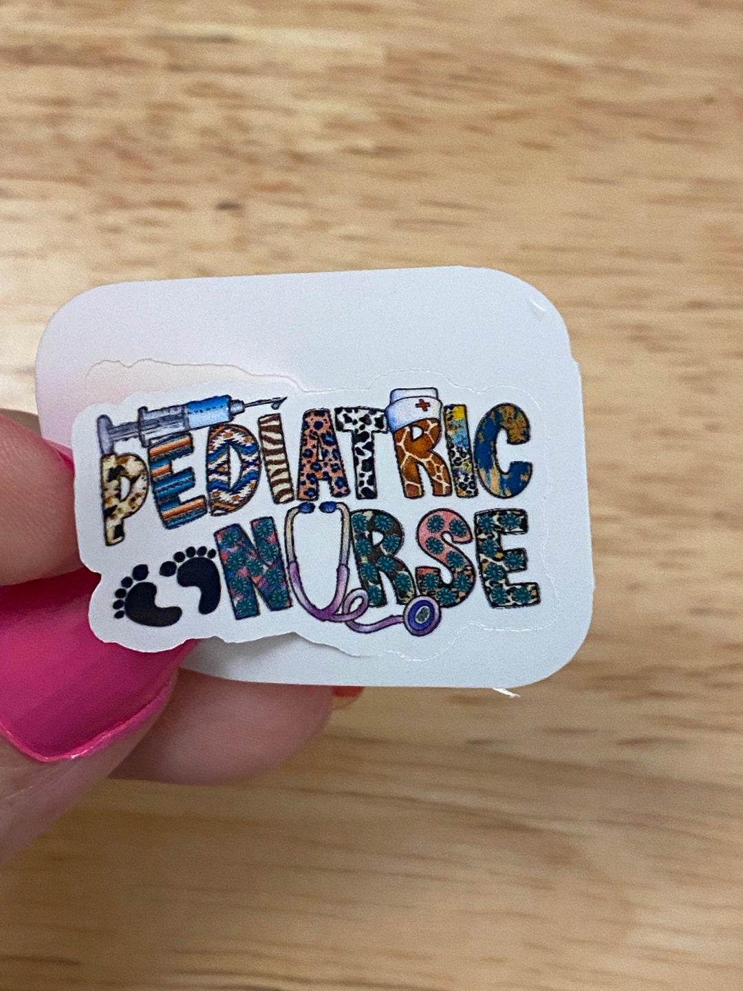 Pediatric Nurse Sticker, Peds Sticker, Medical STICKER, Cute Medical ...