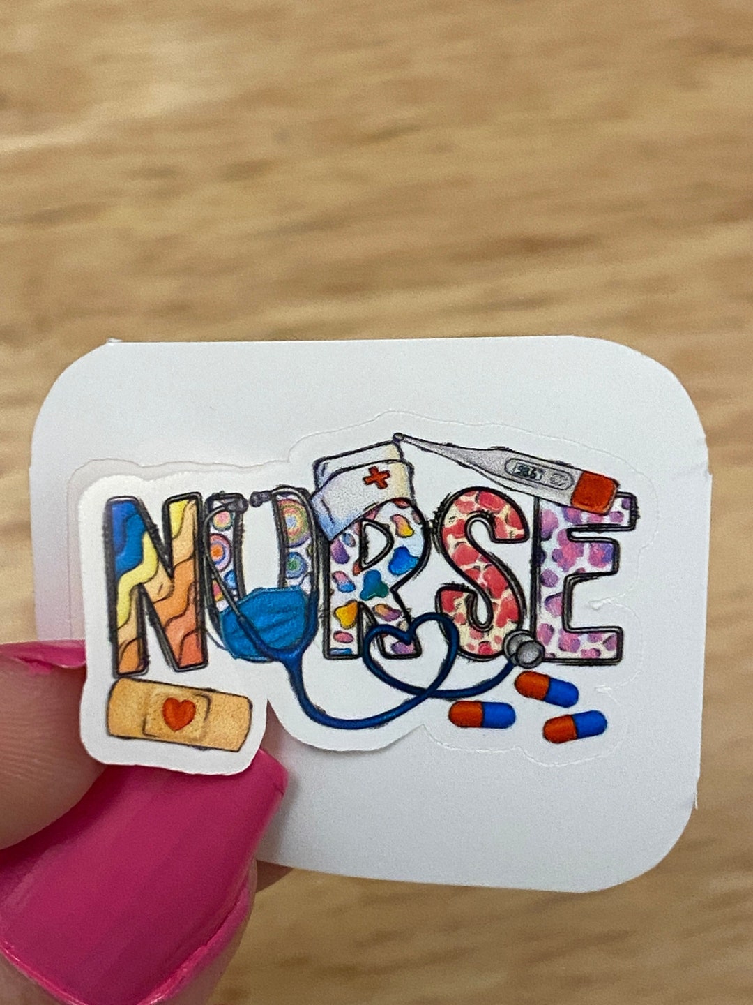 Nurse Sticker, Medical STICKER, Cute Medical Design Sticker, Nurse ...