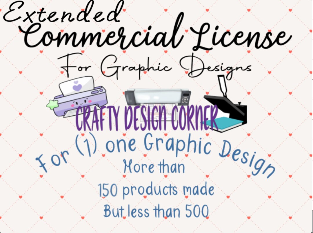 Extended Single NO Credit Commercial License, 1 Clipart License ...
