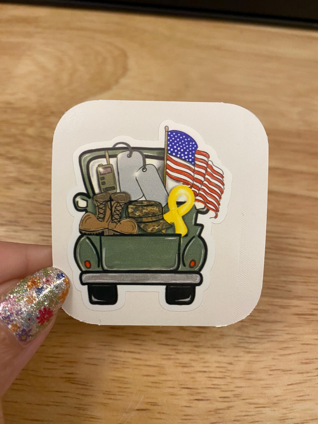 Military Truck Sticker, Military Boots Sticker, PCS Move Sticker ...