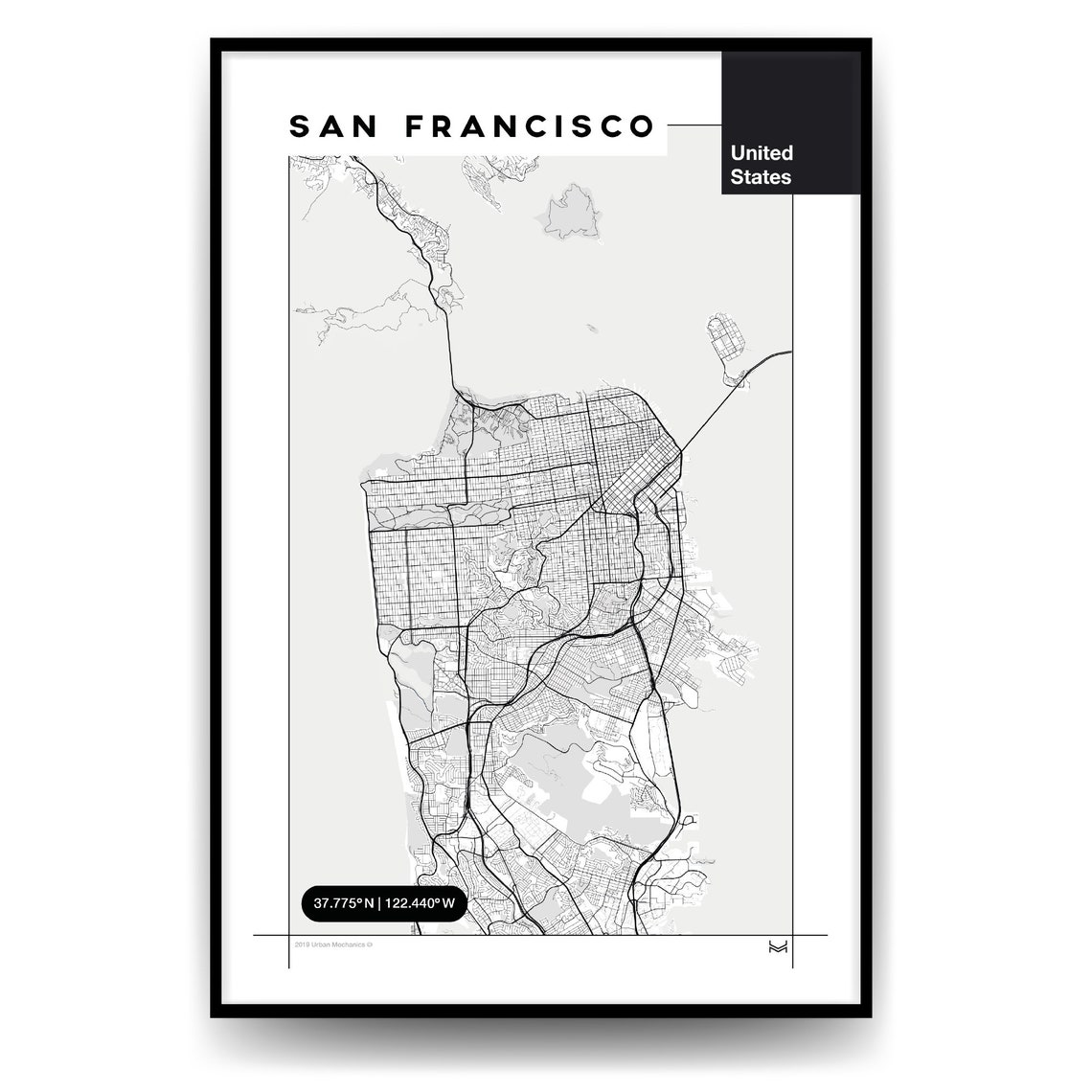 Custom City Map Personalized Map Custom Street Map | Etsy