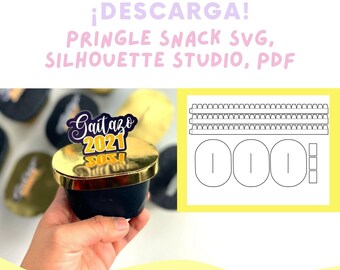 Pringles Template Svg - Etsy UK