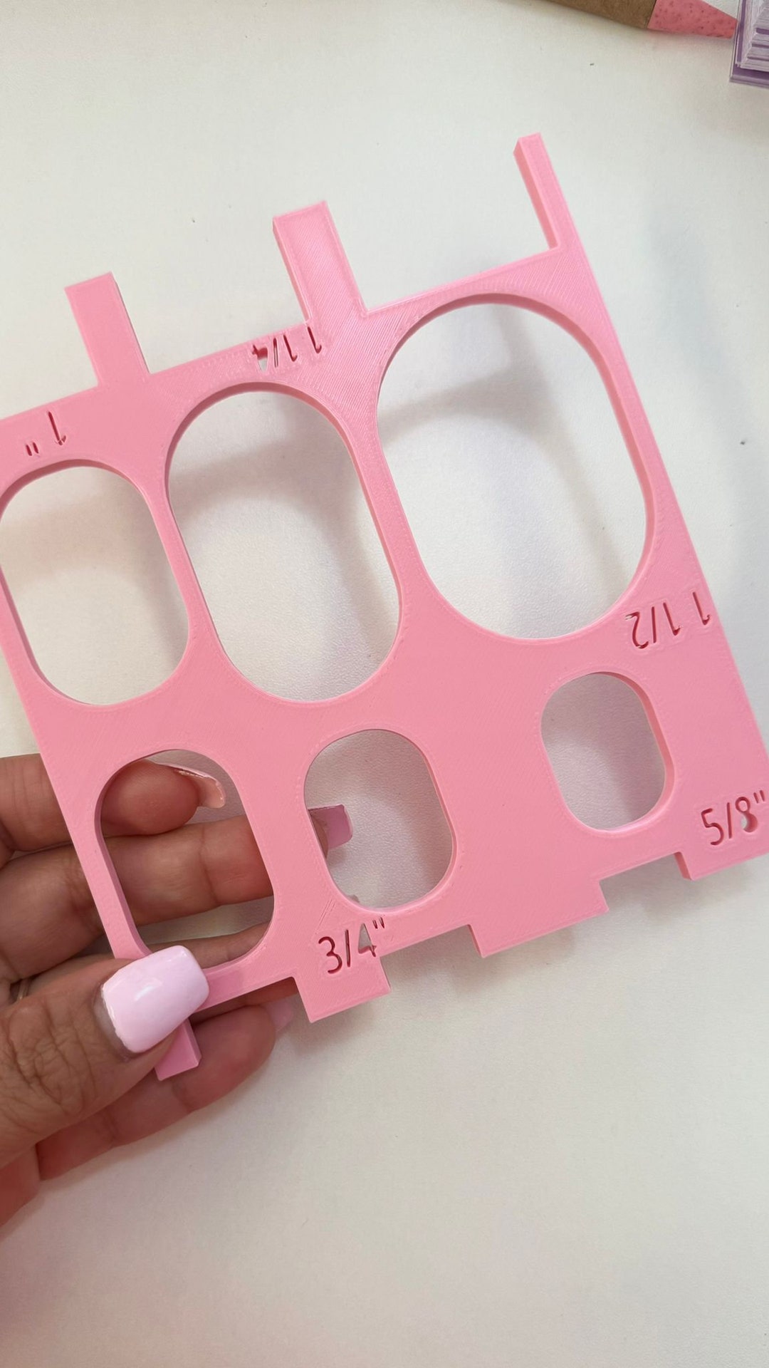 Ruler for Measuring Wires, Springs, Rings, Notebooks, Planners and ...