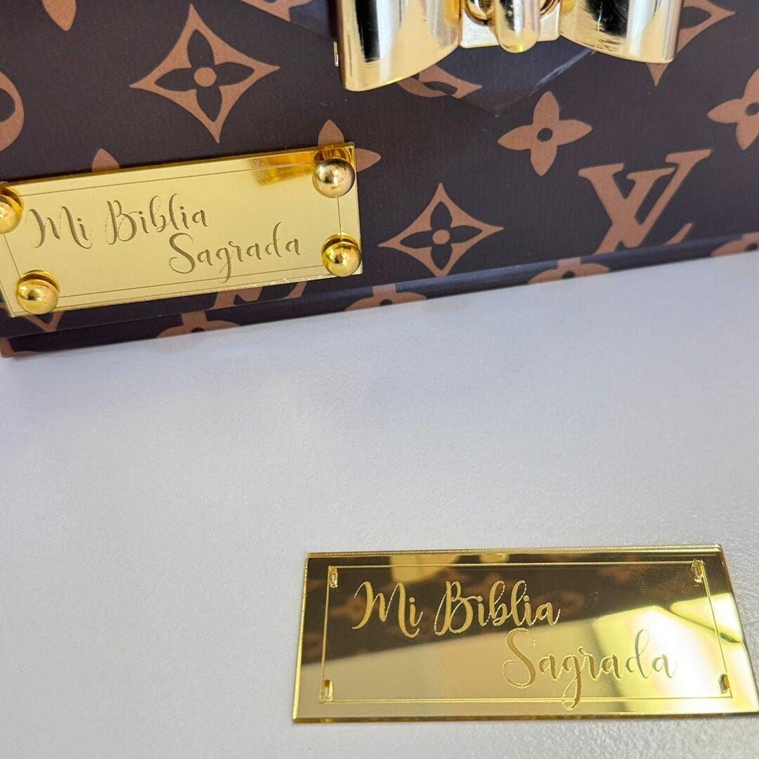 5 Acrylic Bible Plaques (my Holy Bible), Acrylic Button for Bibles - Etsy