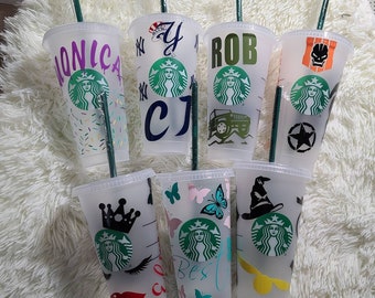 Custom Made Starbucks Cups - Etsy