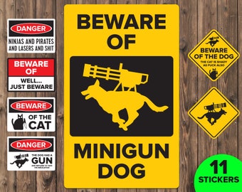 Gun Stickers One Inch Round Seals - Etsy