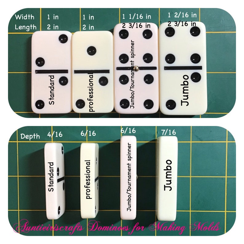 Professional Size Handmade Domino Mold - Etsy