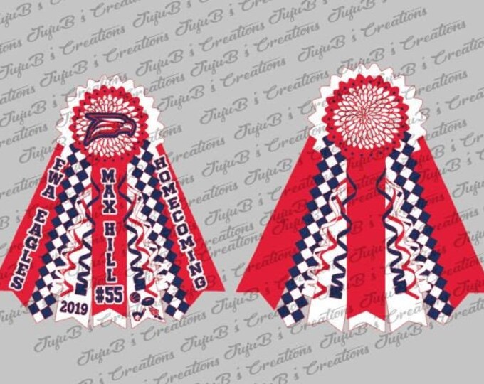 Deluxe Homecoming Mum SVG - Etsy