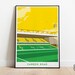 Norwich, Carrow Road, Stadium Print, Poster, Soccer, Gift, Present, Art ...