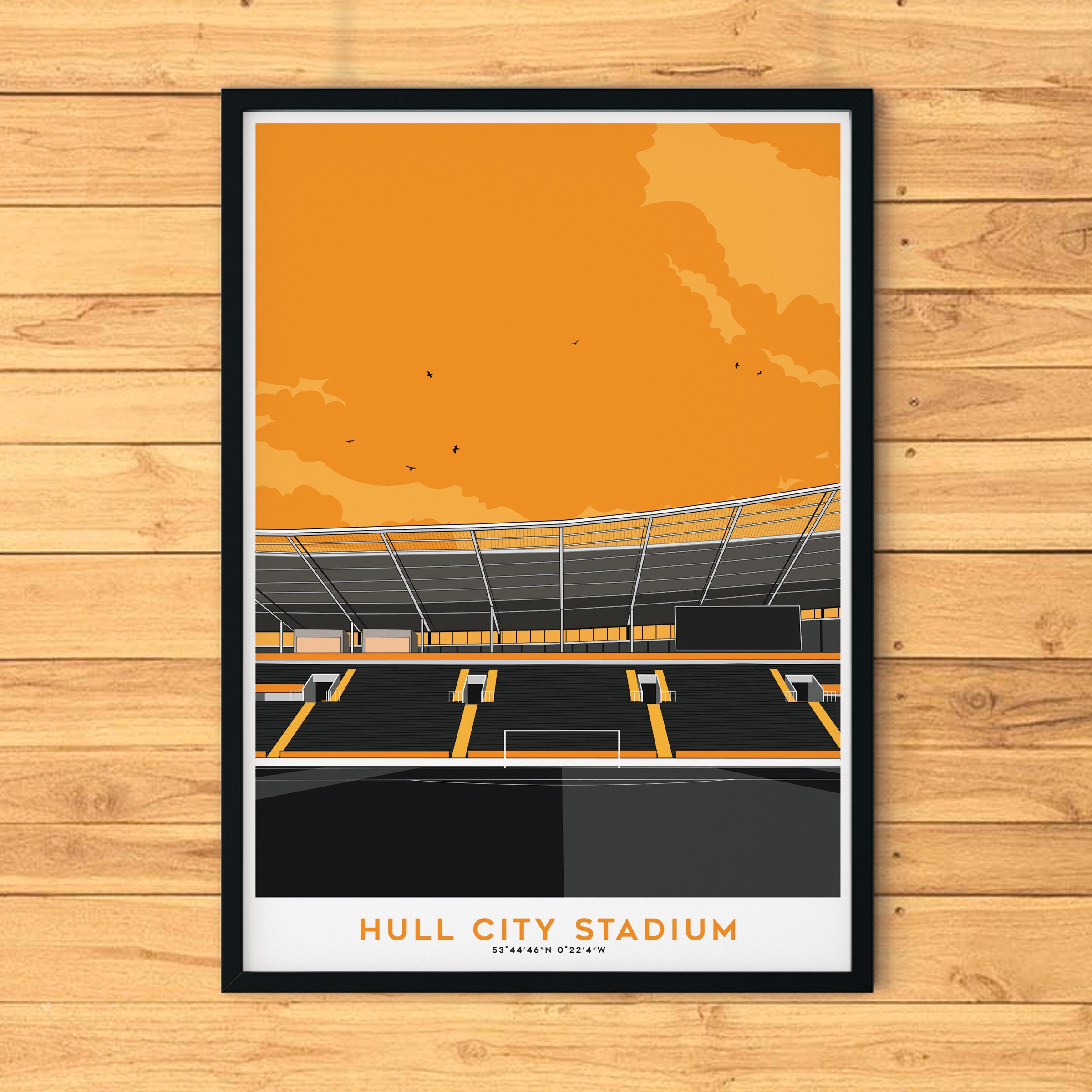 Hull Fc, Stadium, Print, Hull , K COM, MKM, Football, Soccer, Gift for ...