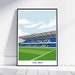 Millwall Stadium Print the Den Football Poster Soccer - Etsy