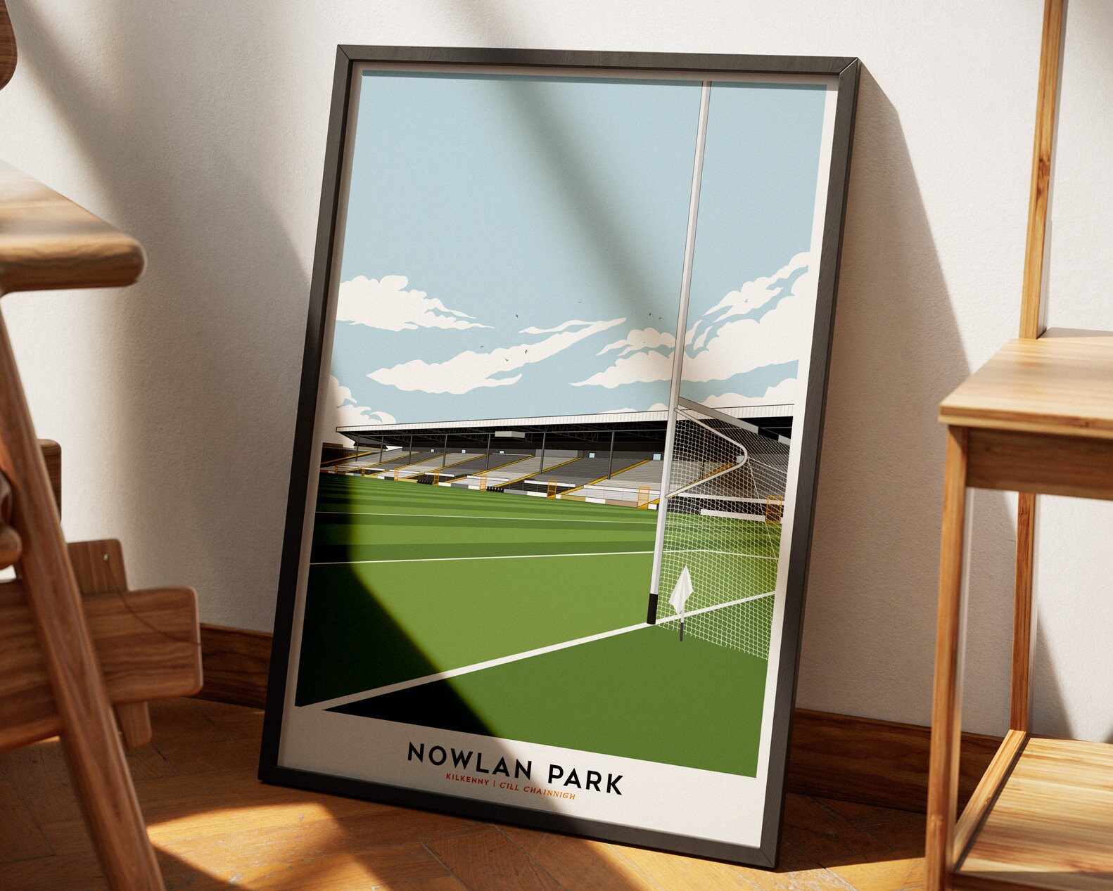 Kilkenny, Nowlan Park, Stadium, Poster, Print, Hurling, Football ...
