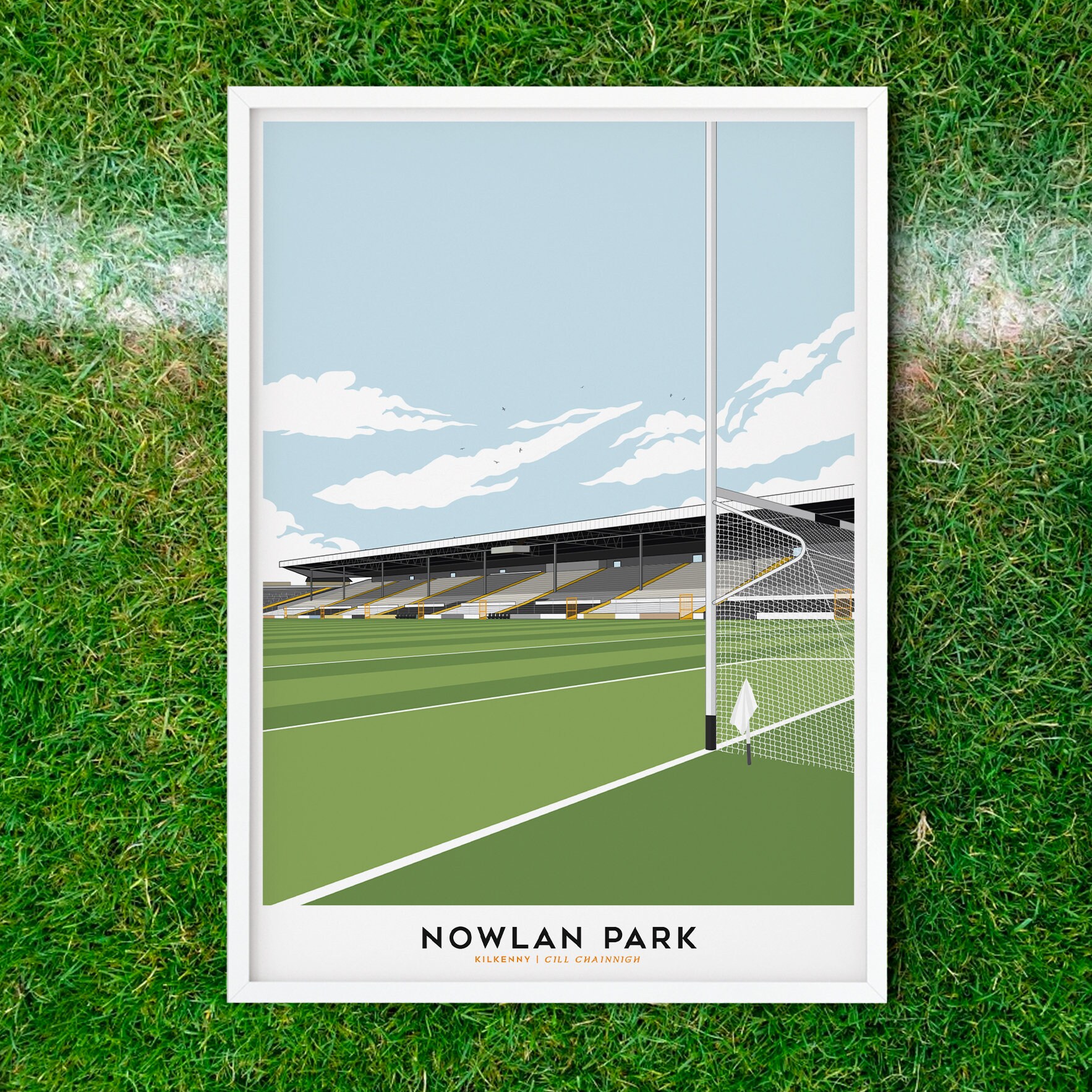 Nowlan Park Stadium Print, Kilkenny Ireland, Gaelic Sports Art - Etsy