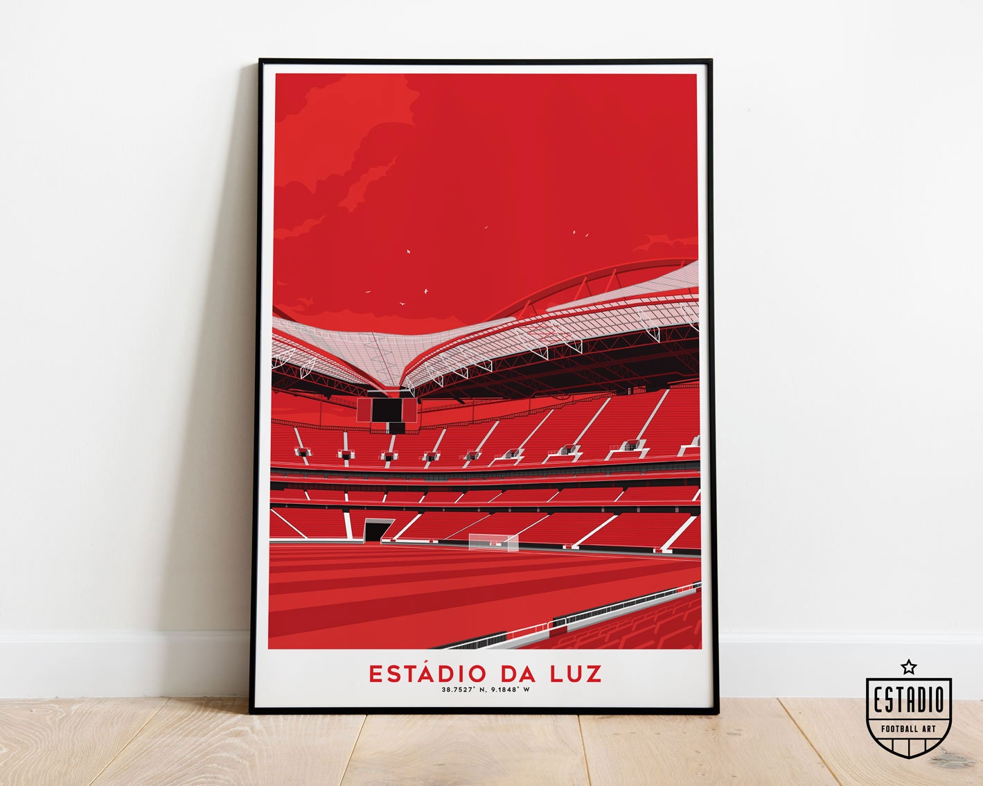 Benfica, Stadium, Estadio Da Luz, Print, Football, Poster, Soccer ...