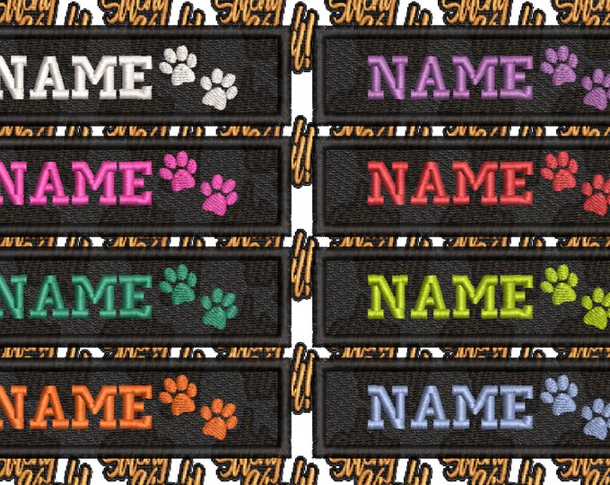 Dog Merit Badge Iron-on Patches for Dogs, Dog Bandana Badges ...