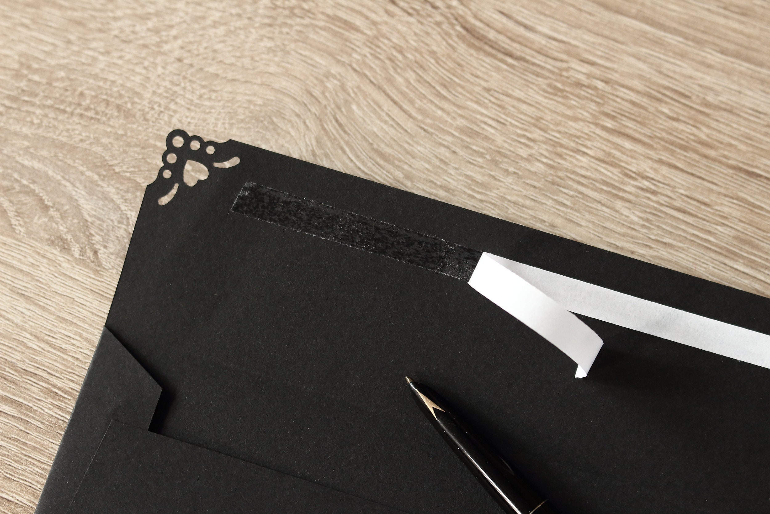 25 Black Envelopes C5 6x9 Large Mailing Envelopes Fit A5 Wedding ...