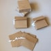 25 Small Square Envelopes - Brown Kraft Envelopes for Save the Dates ...