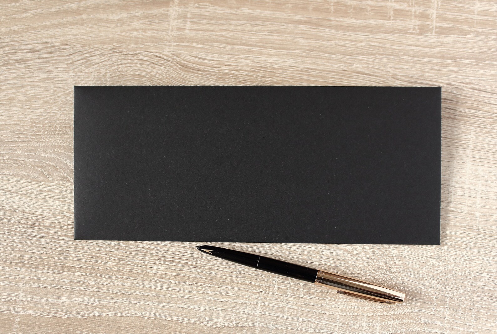 25 BLACK DL Envelopes - Long Size 110 X 220mm 4.3 X 8.6" for Wedding ...