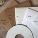 25 Wedding Favors CD Envelopes Custom Printed Kraft CD Sleeves 5x5 ...