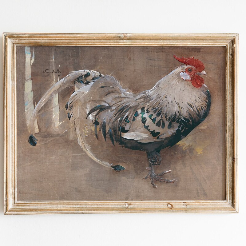 Rooster Prints - Etsy