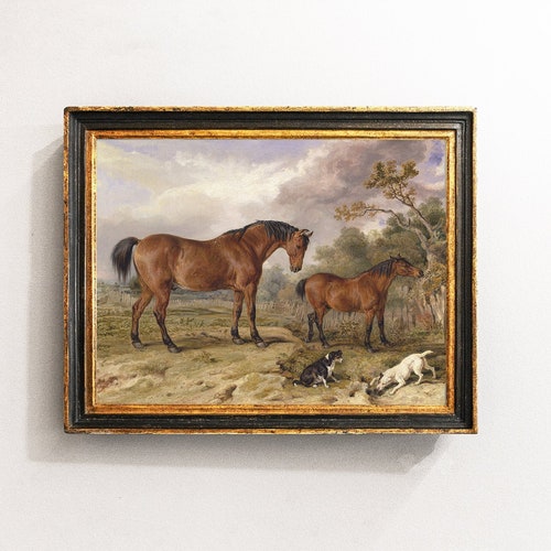 Fox Hunting Wallpaper A Crewel Hunt by Eclectic House - Etsy