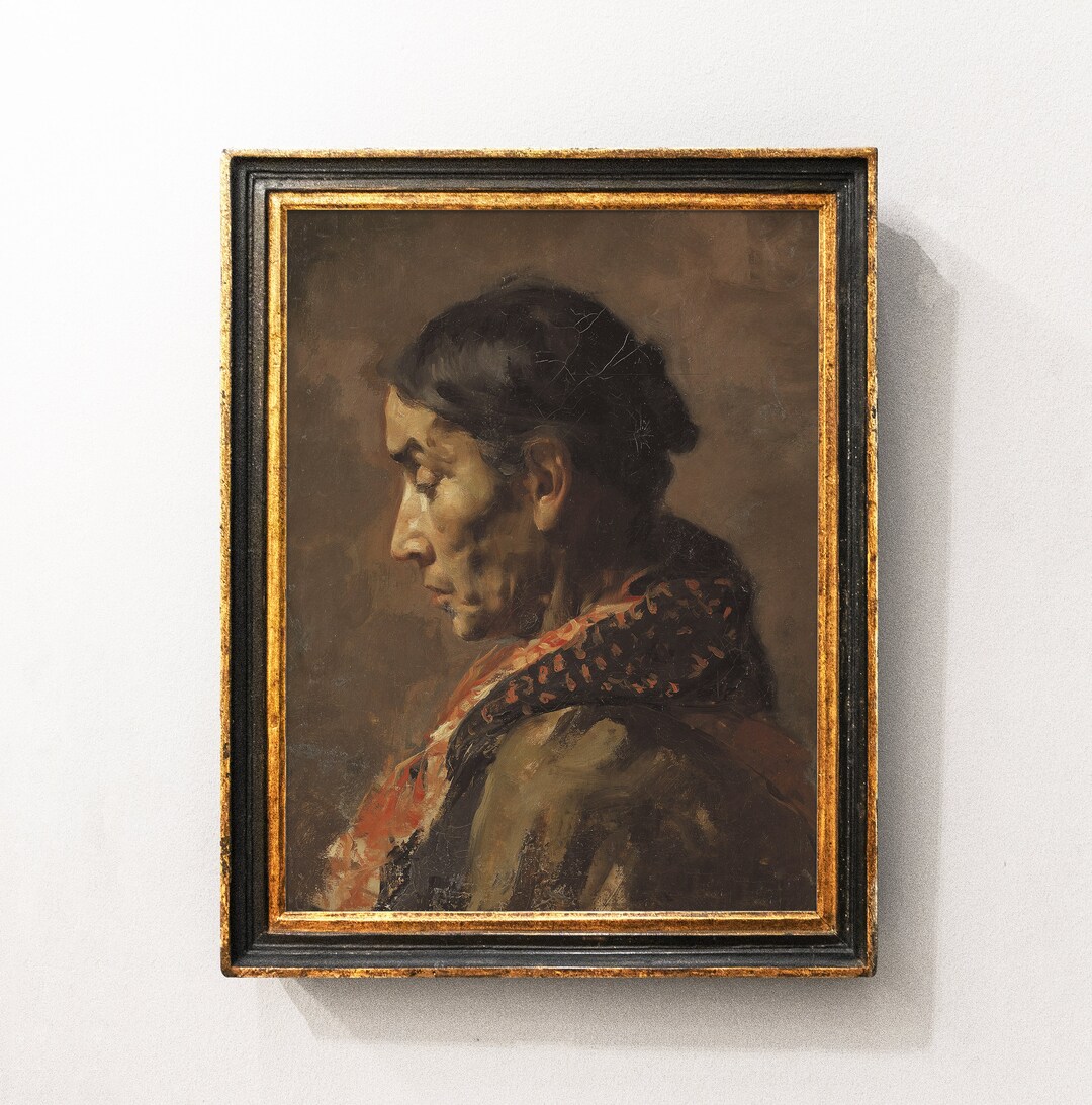 Spaniard Portrait, Woman Portrait Painting, Woman Painting, Home Decor ...
