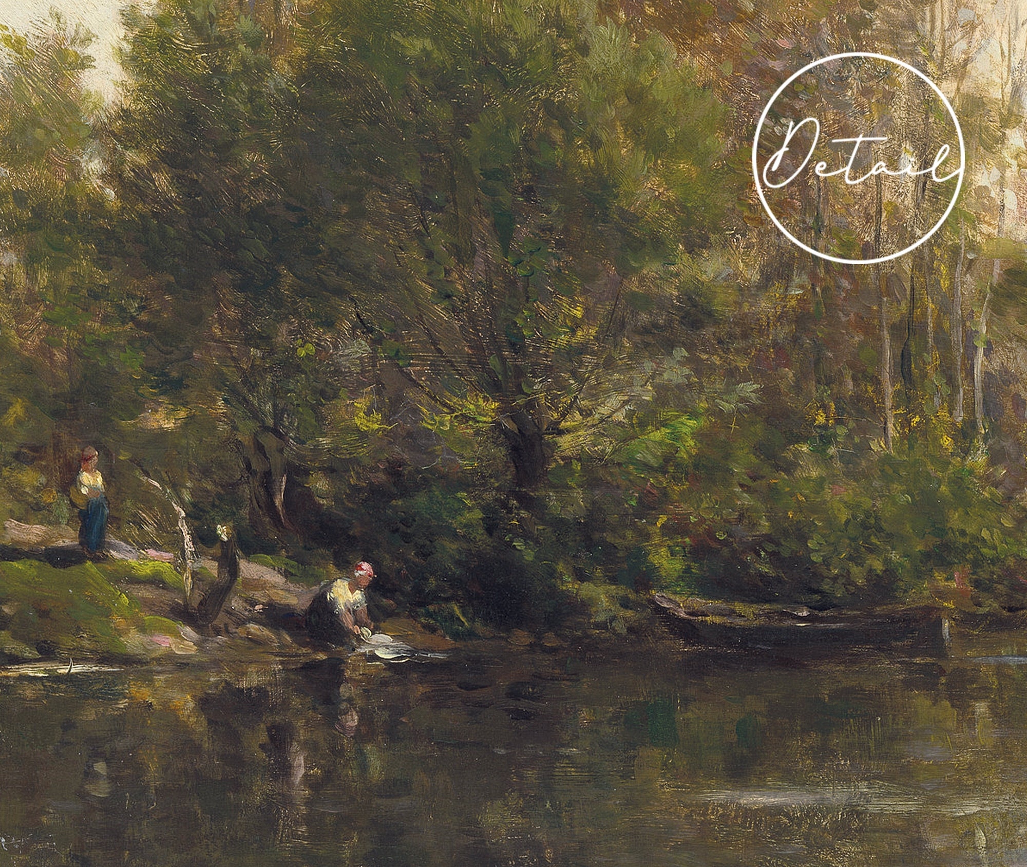 River Landscape Country Landscape Riverscape Painting - Etsy