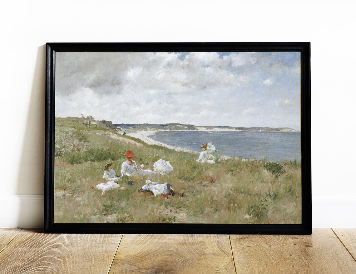 Seascape Painting Bay Landscape Summer Painting Coastal - Etsy