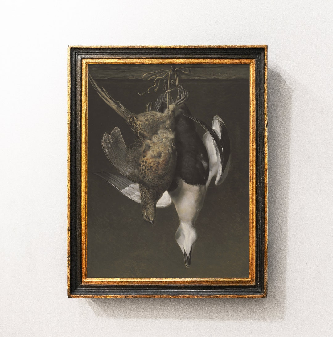 Birds Still Life Birds Print Still Life Print Hunting - Etsy