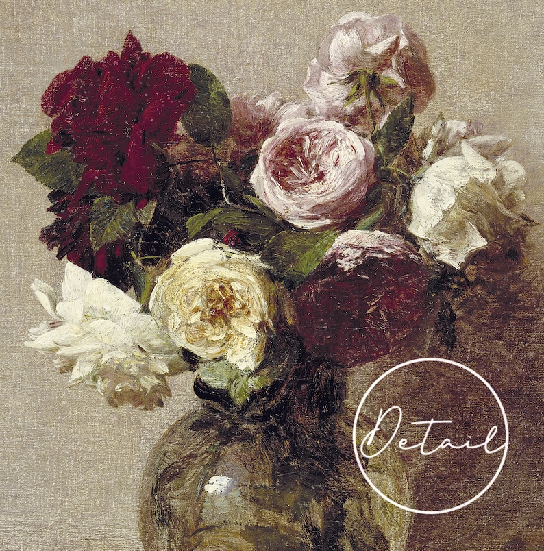 Roses Still Life Roses Painting Flowers Still Life Kitchen - Etsy