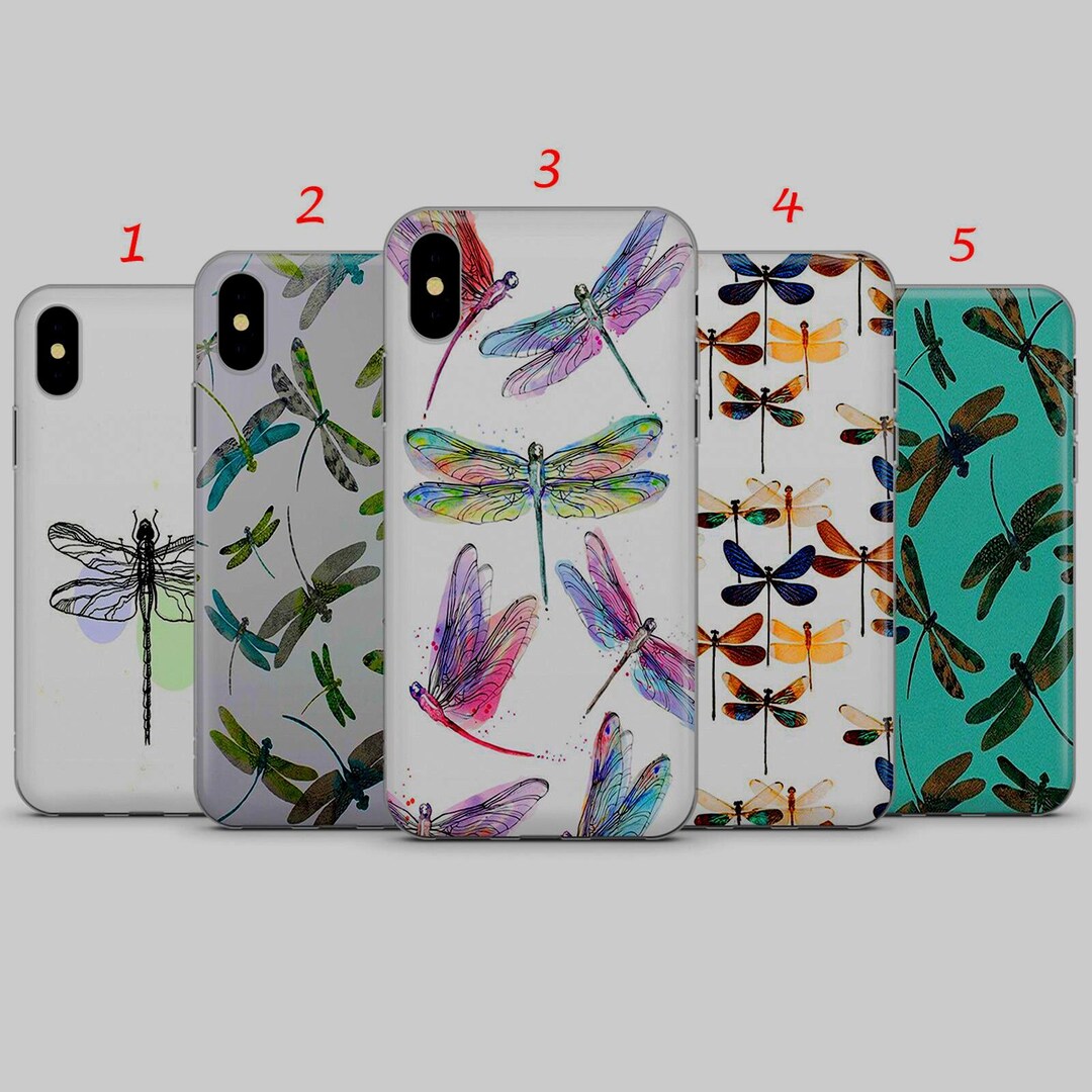 Dragonfly Phone Case Rainbow Case for iPhone 15,14,13,6,7,8,11,12,xr,xs ...