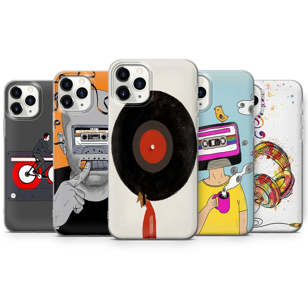 Vintage Music Phone Retro Cover for iPhone 15,14,13,12,11 Pro,xr,xs,8 ...